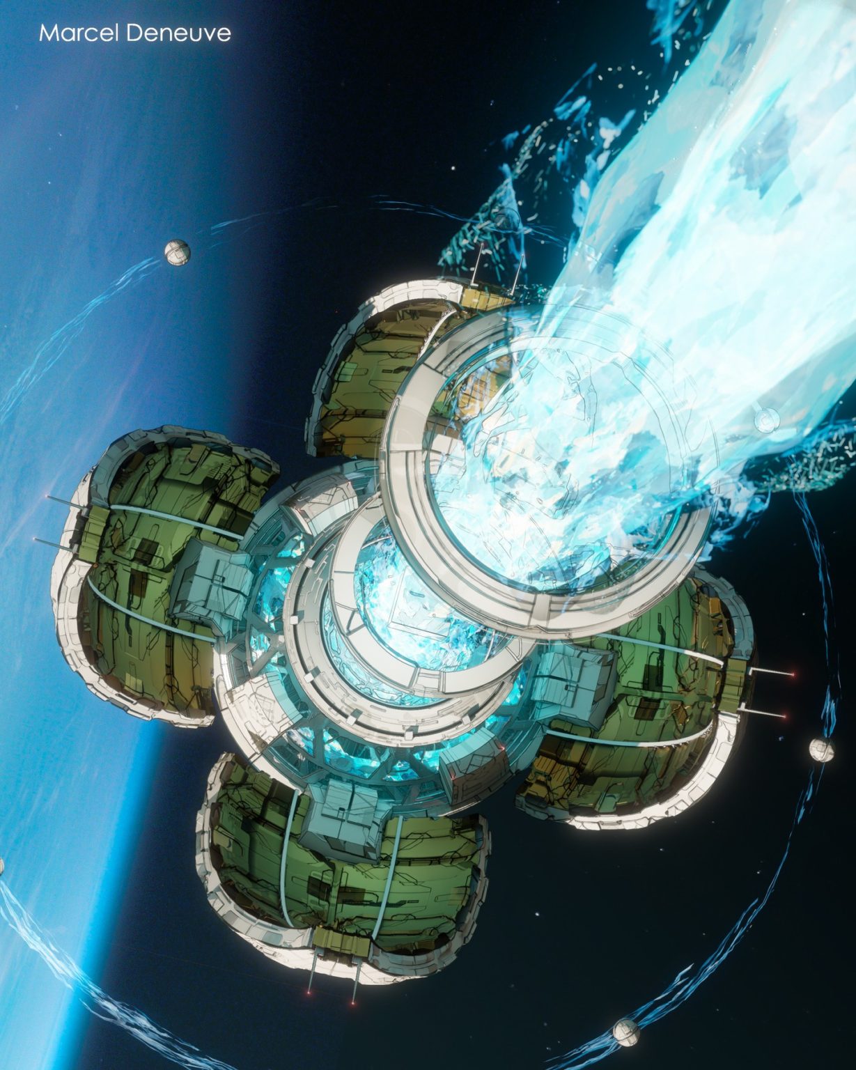 The Epic Dystopian and Sci-Fi Illustrations by Marcel Deneuve » Design ...