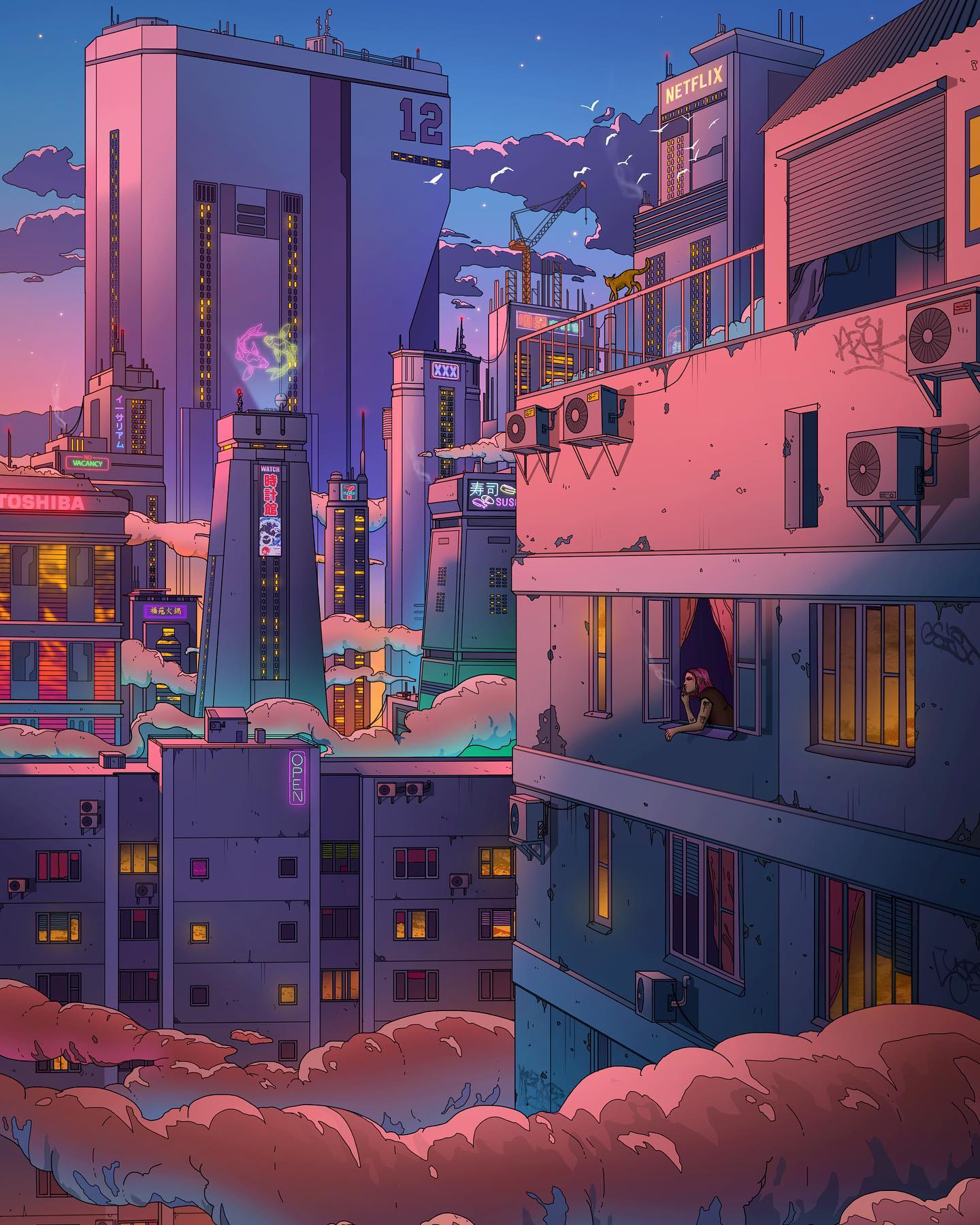 Night & Day: The Superb Dreamcore Illustrations by Christian Demczuk ...