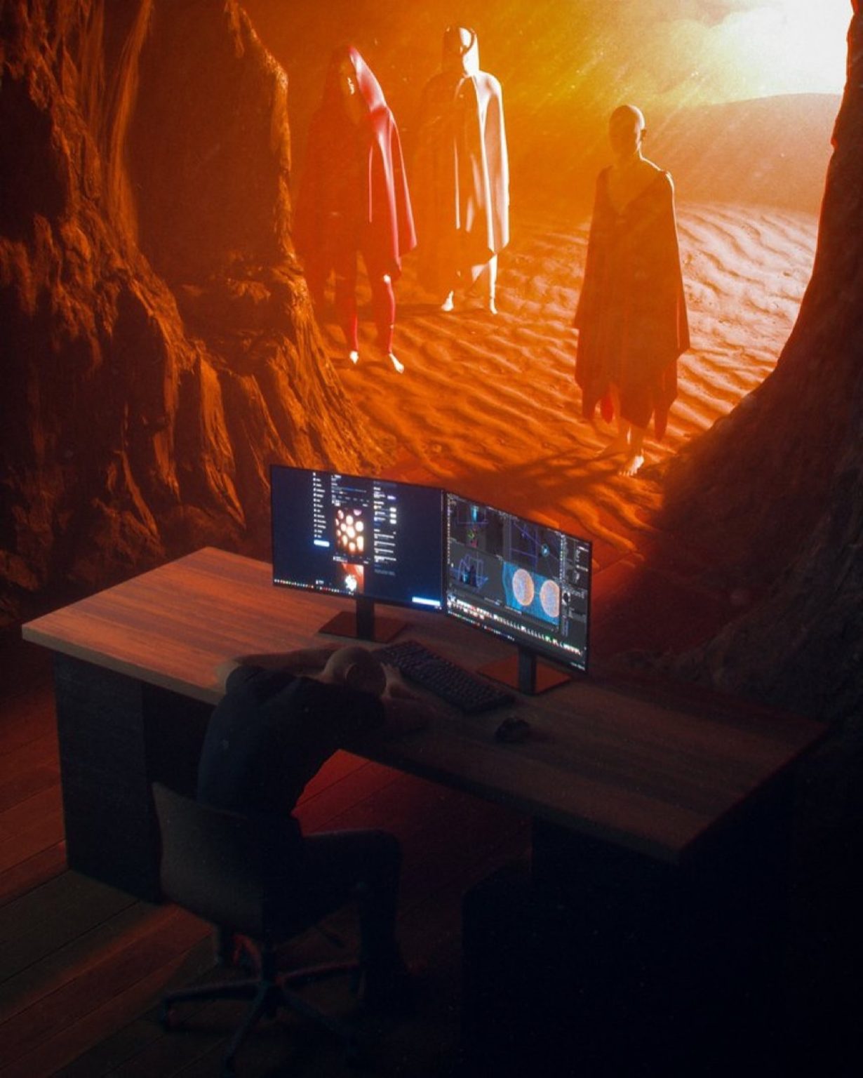 “Your Inner Voice”: The Epic and Dystopian 3D Artworks of Stuart ...