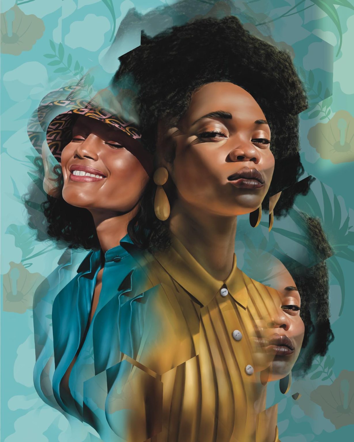 “Double Hexposure”: Stunning Double-Exposure Paintings by Wolf Blazar ...