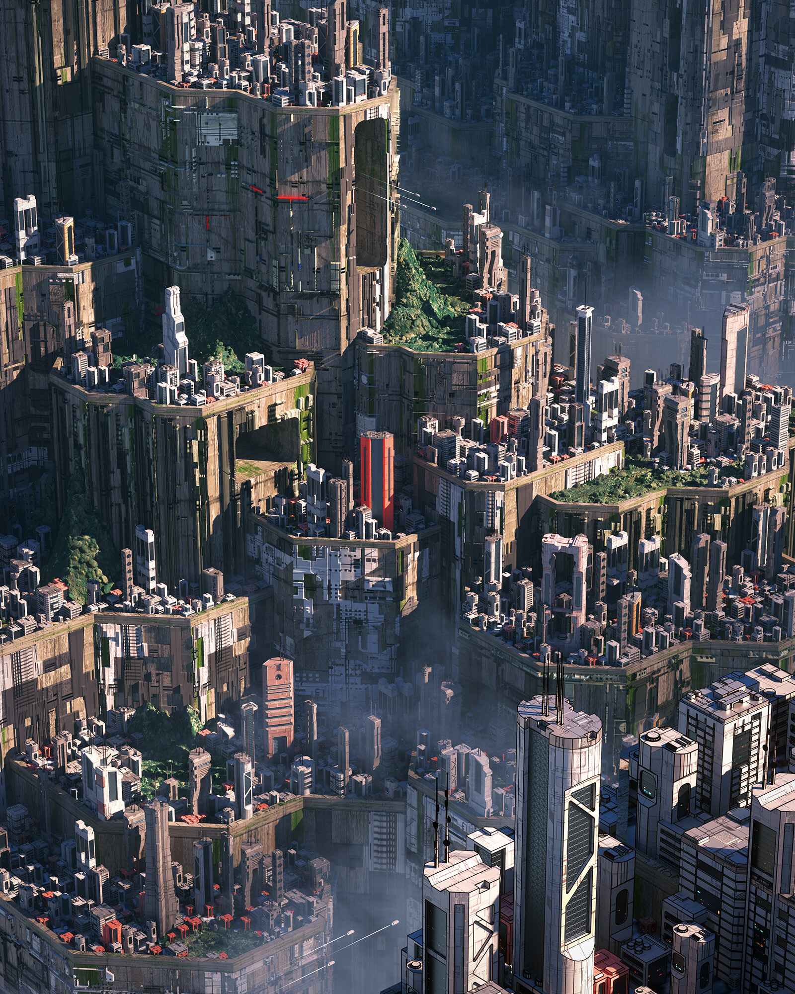 The Superb Dystopian and Futuristic Digital Artworks of Annibale ...