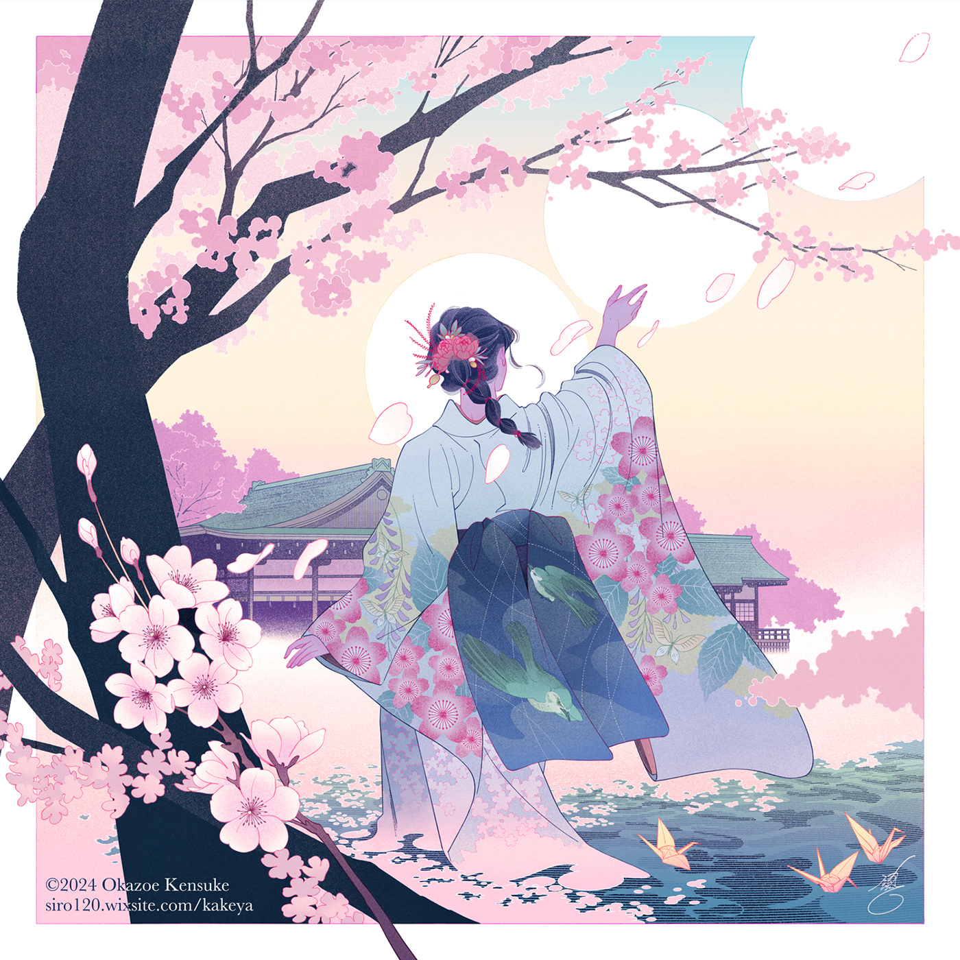 Beautiful Illustrations by Kensuke Okazoe » Design You Trust — Design ...