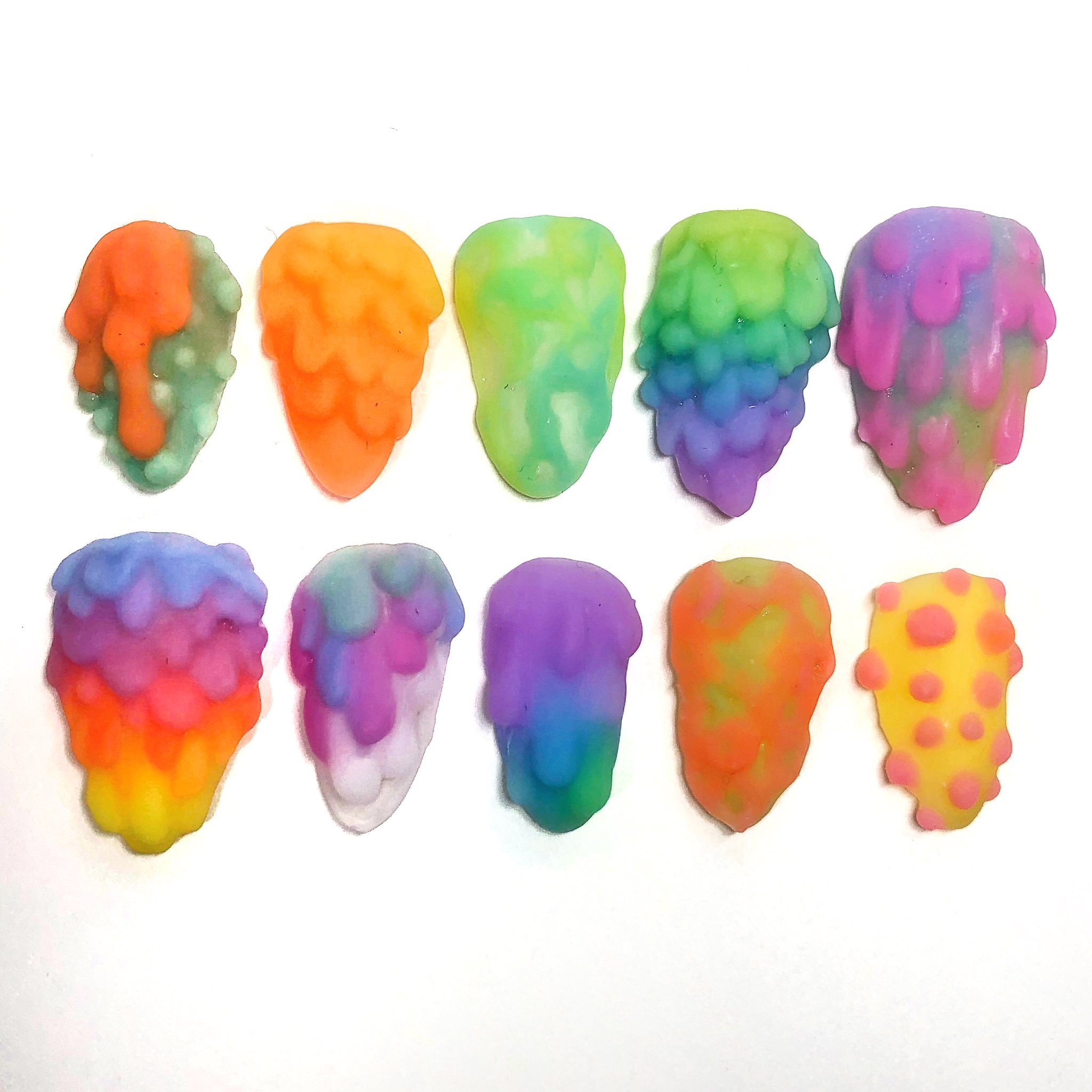 Artist Knife Angel Transforms Fake Nails into Dark, Macabre and Thought ...