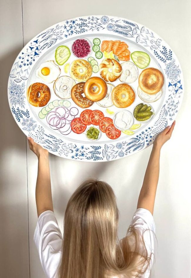 Hyper-Realistic Food Oil Paintings By Christina Kunanets » Design You ...