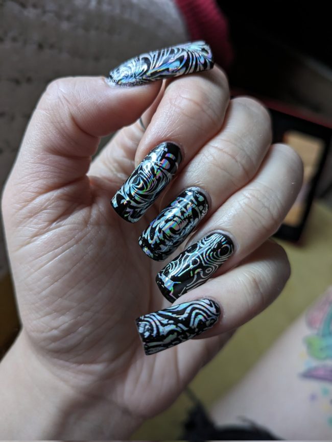 Artist Knife Angel Transforms Fake Nails into Dark, Macabre and Thought ...