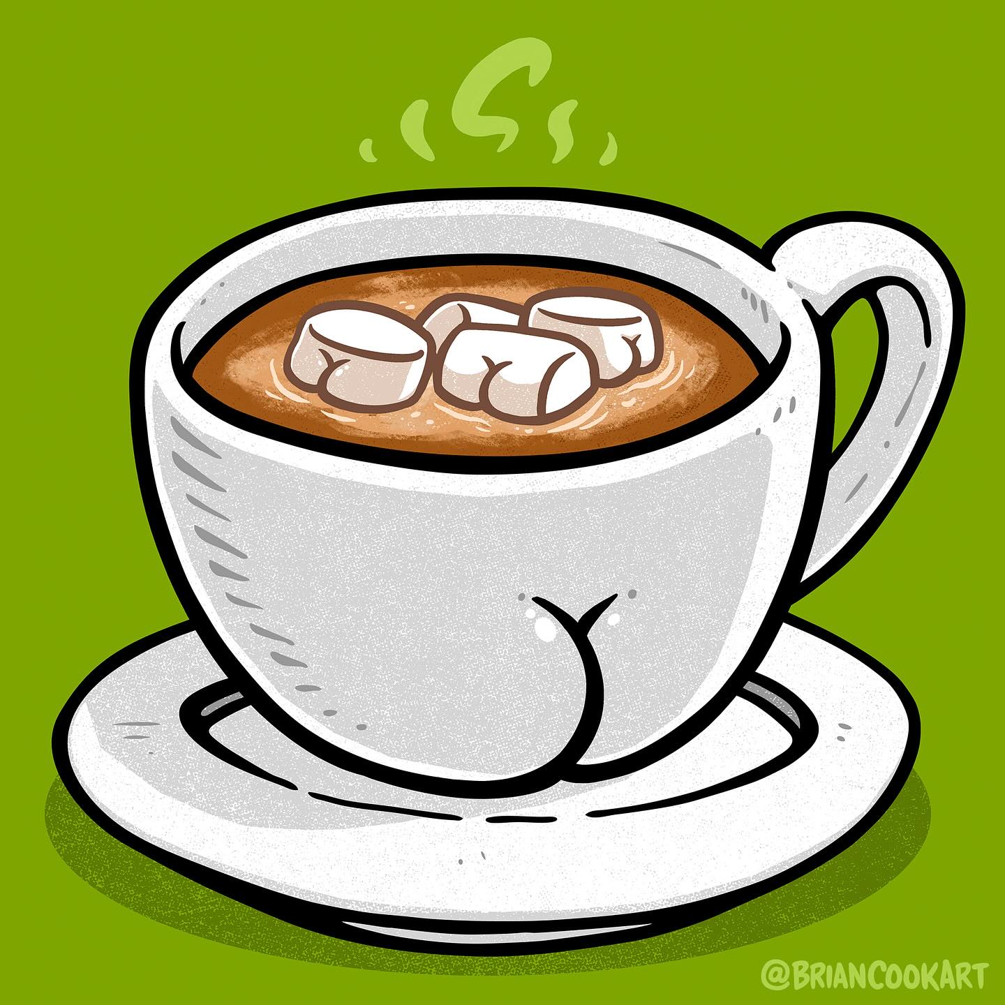 Butts on Things: Humorous Doodle Illustrations of Brian Cook » Design ...