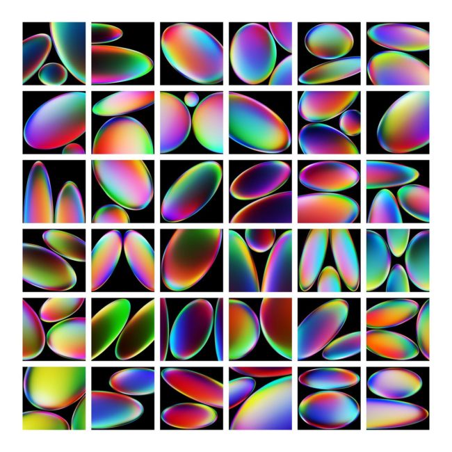 The Superb Generative Gradient Art by Martin Naumann » Design You Trust ...