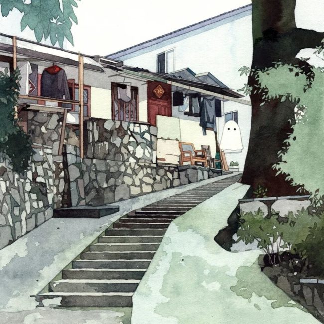 Chinese Artist Captures the Quiet Solitude of Modern Life Through ...