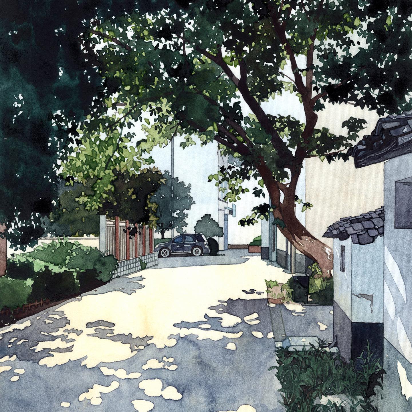 Chinese Artist Captures the Quiet Solitude of Modern Life Through ...