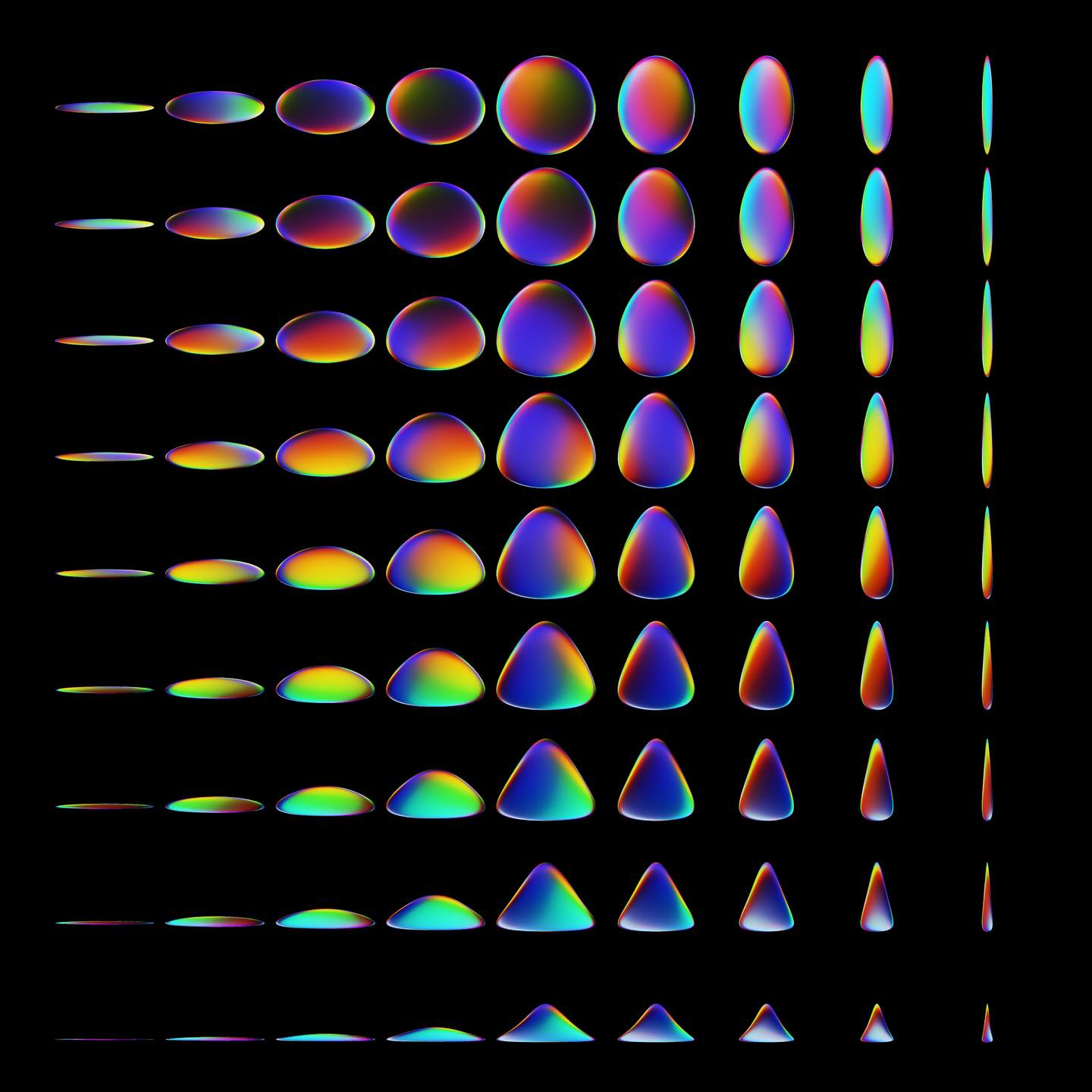 The Superb Generative Gradient Art by Martin Naumann » Design You Trust ...