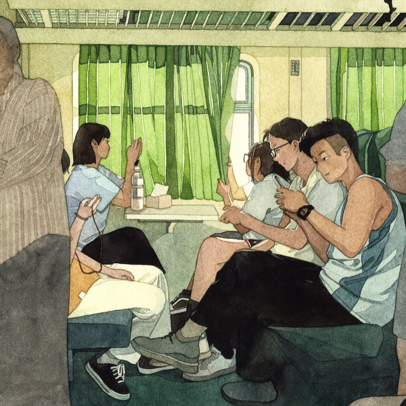 Chinese Artist Captures the Quiet Solitude of Modern Life Through ...