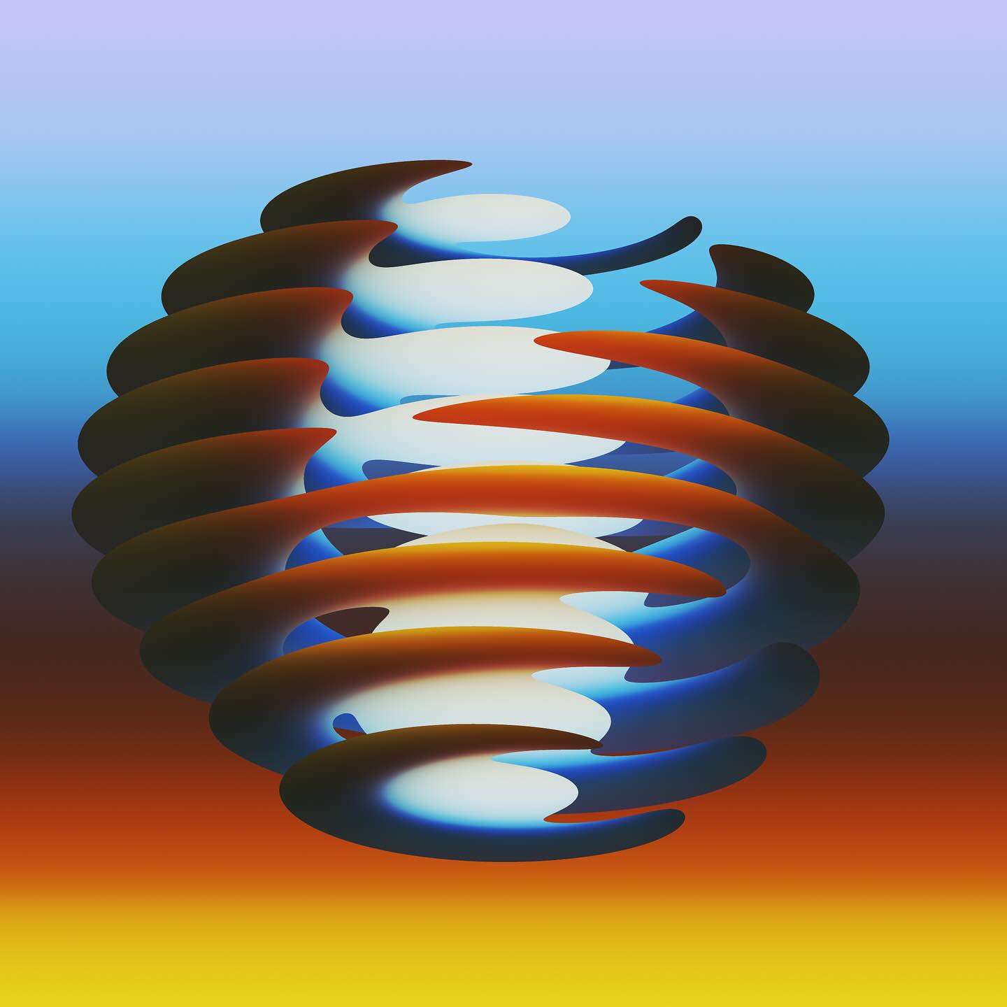 The Superb Generative Gradient Art by Martin Naumann » Design You Trust — Design Daily Since 2007