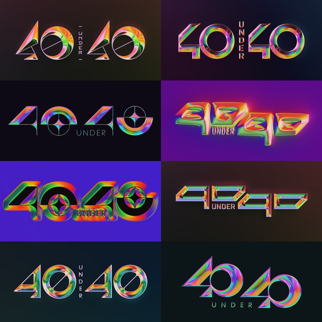 The Superb Generative Gradient Art by Martin Naumann » Design You Trust ...