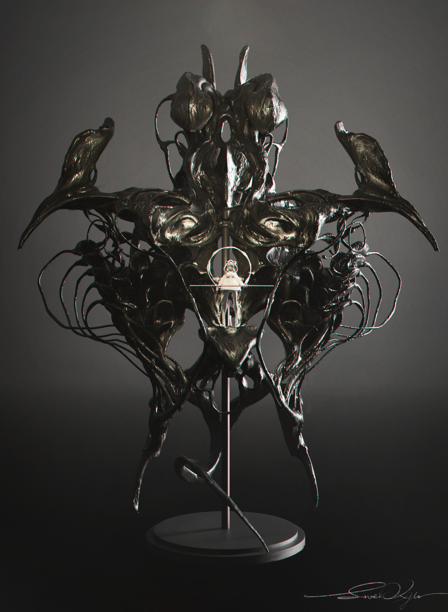 “Metamorphosis”: The Superb Concept Art of Entei Ryu » Design You Trust ...