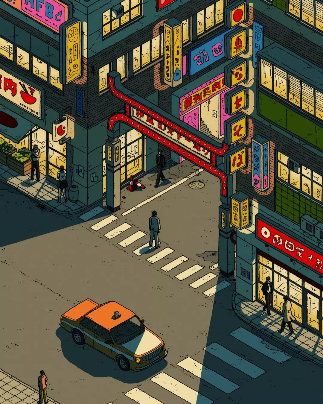 An Artist Merges Architecture and Illustration into a Detailed Visual ...