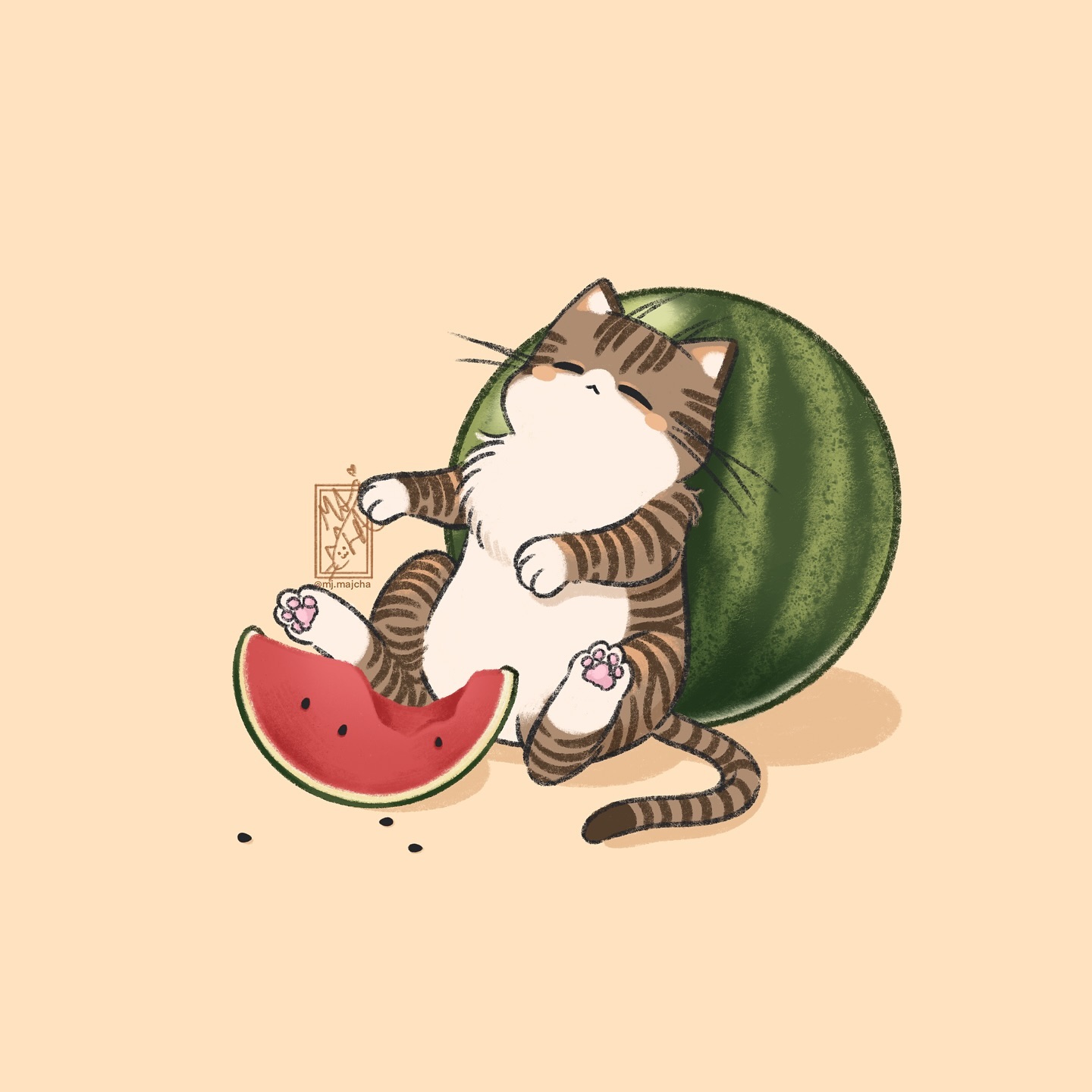 Cat Drawings By Mj.Majcha That Are Probably One Of The Cutest Things On ...