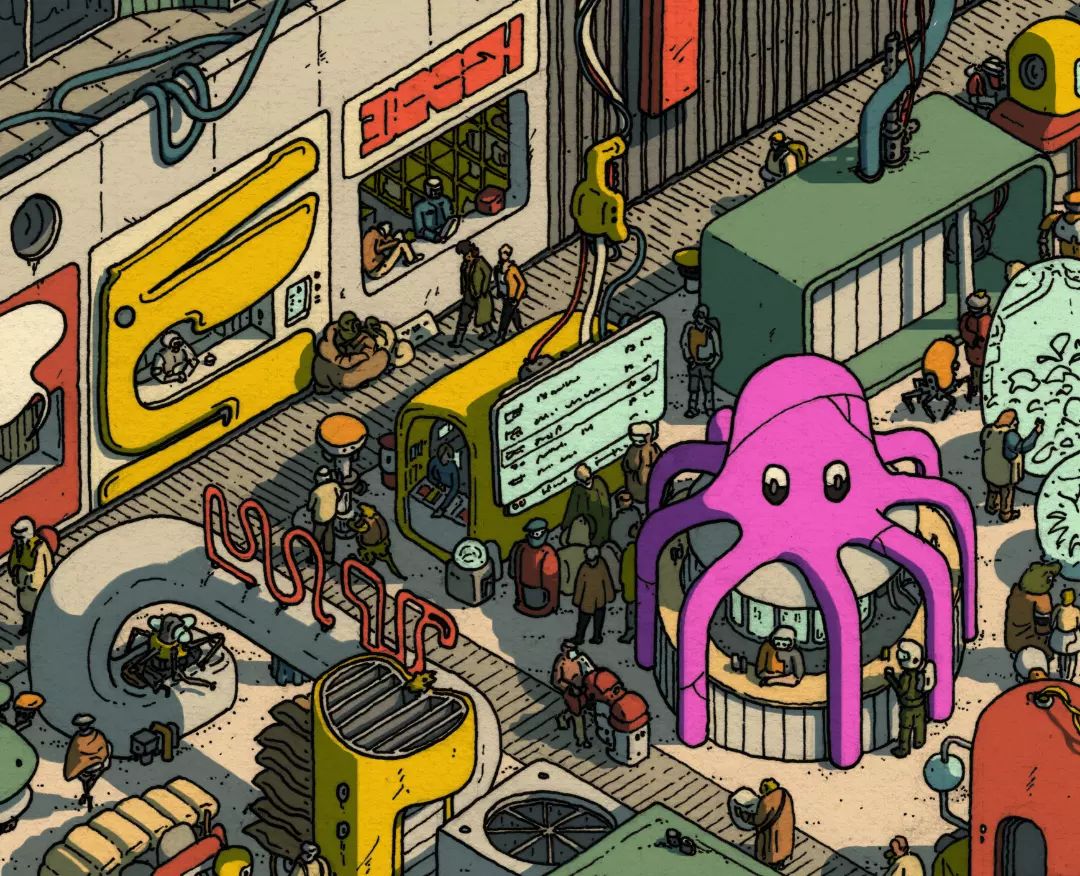 An Artist Merges Architecture and Illustration into a Detailed Visual ...