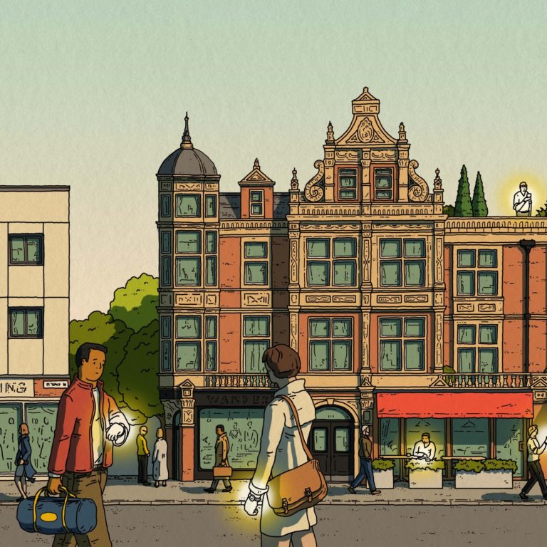 An Artist Merges Architecture and Illustration into a Detailed Visual ...