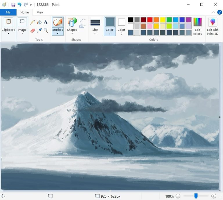 Christian Young Creates Remarkable Art Entirely In Microsoft Paint ...