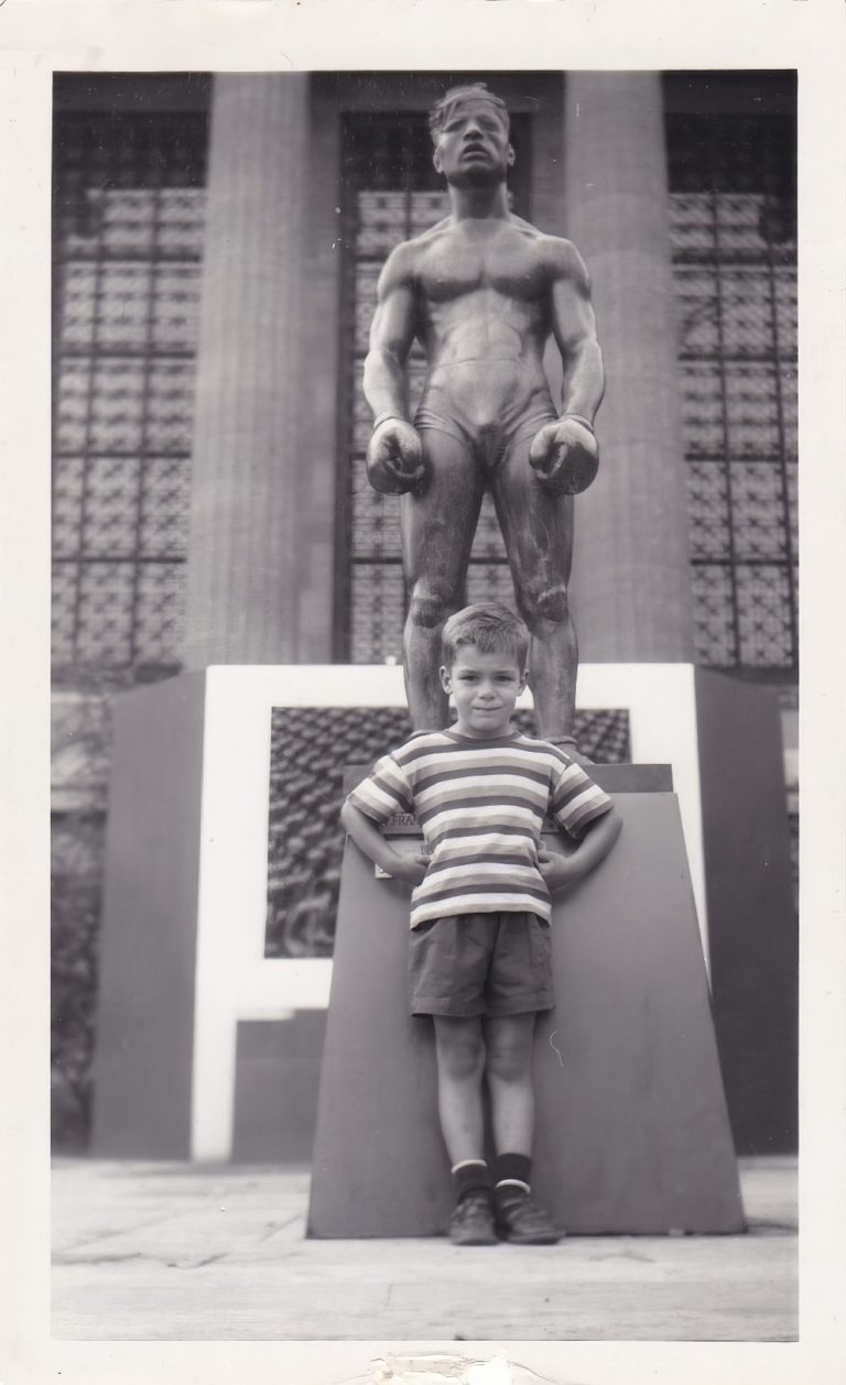 Vintage Photos of People Having Way Too Much Fun with Statues » Design ...