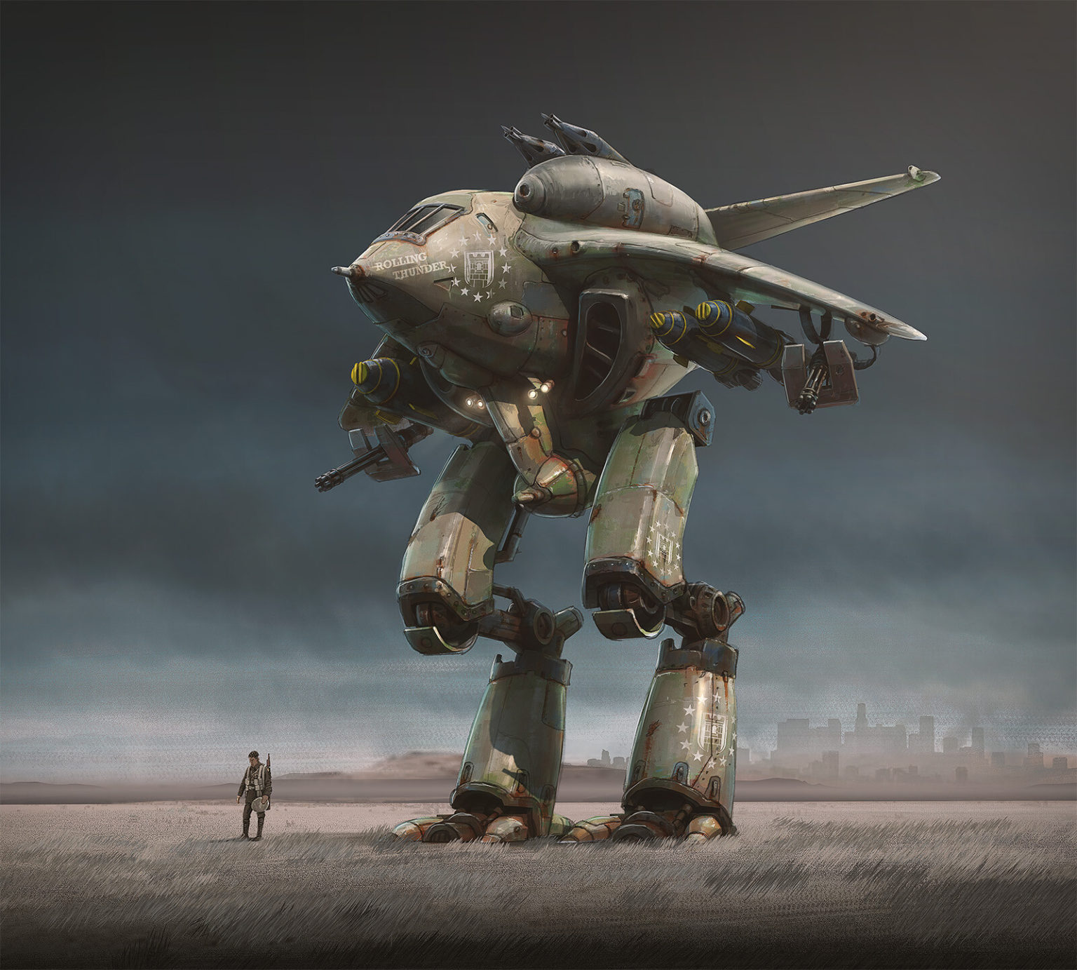 Cold War Mech: The Epic Mech and Sci-Fi Art of Hamish Frater » Design ...