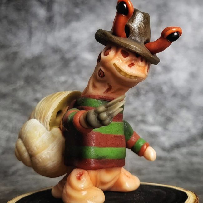 This Artist Creates Surreal Snail Creatures By Using Real Snail Shells ...