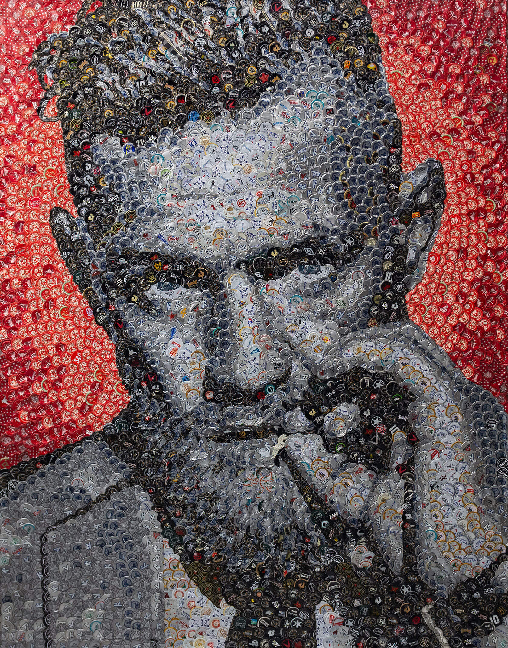Fantastic Bottle Cap Portraits by Jeffrey A. Meszaros » Design You ...