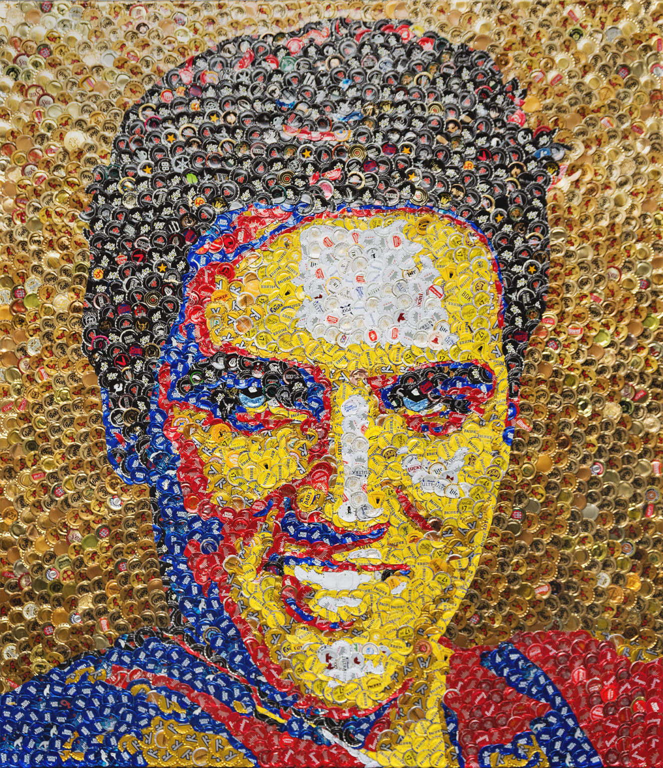 Fantastic Bottle Cap Portraits by Jeffrey A. Meszaros » Design You ...