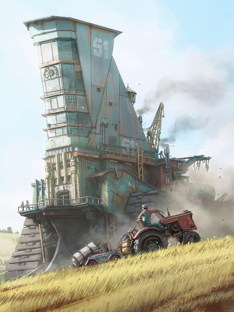 Cold War Mech: The Epic Mech and Sci-Fi Art of Hamish Frater » Design ...