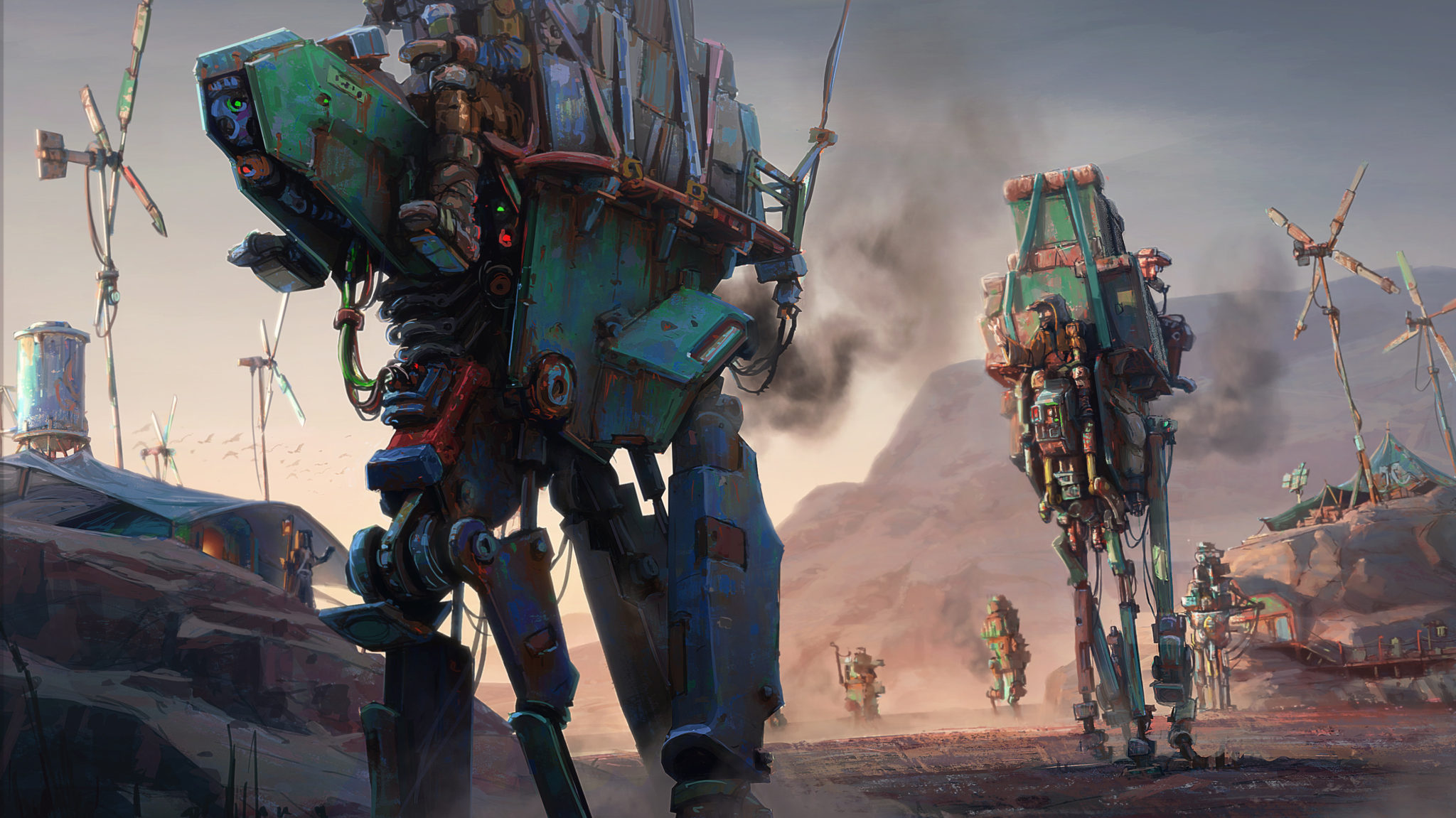Cold War Mech: The Epic Mech and Sci-Fi Art of Hamish Frater » Design ...