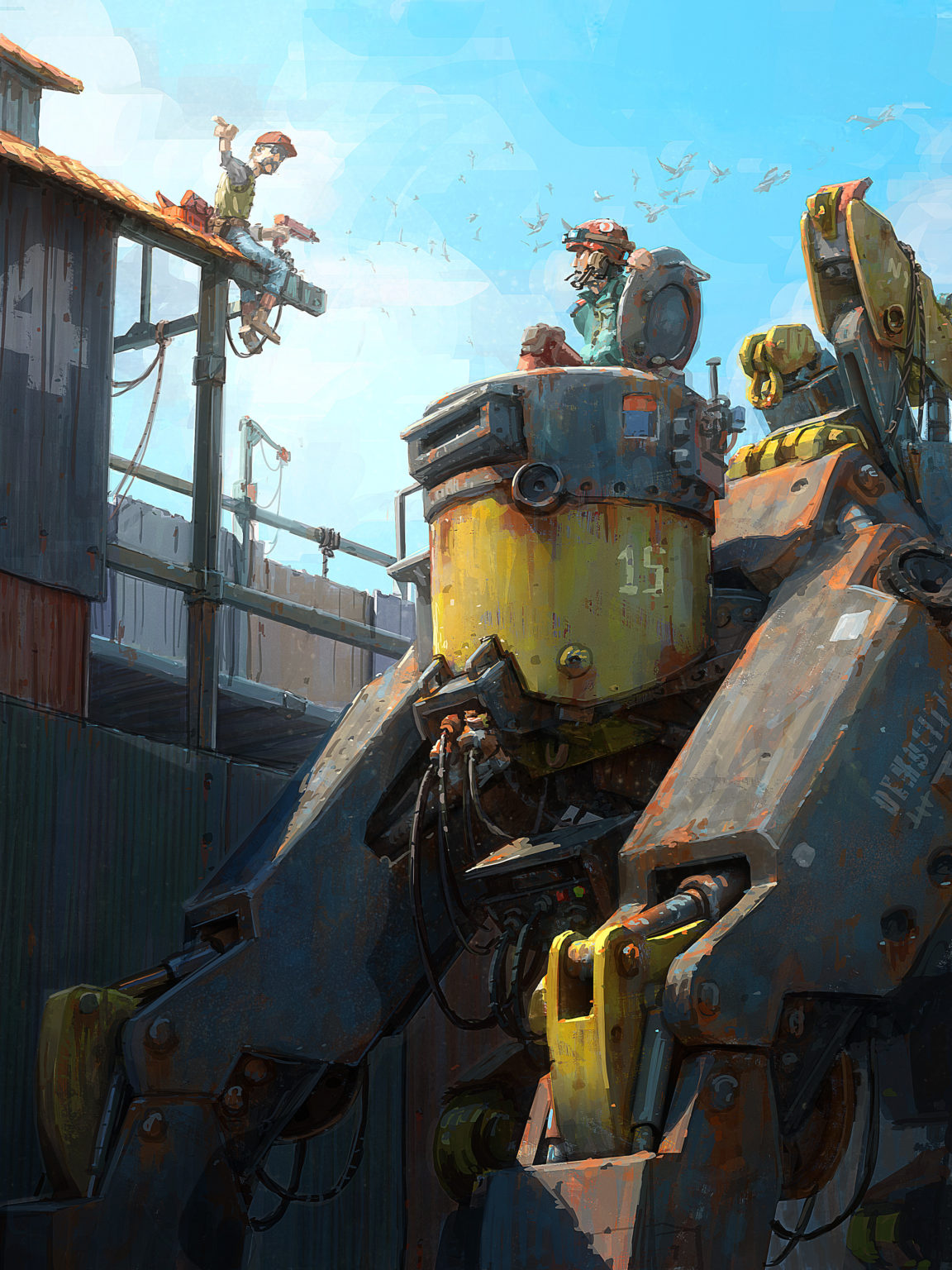 Cold War Mech: The Epic Mech and Sci-Fi Art of Hamish Frater » Design ...