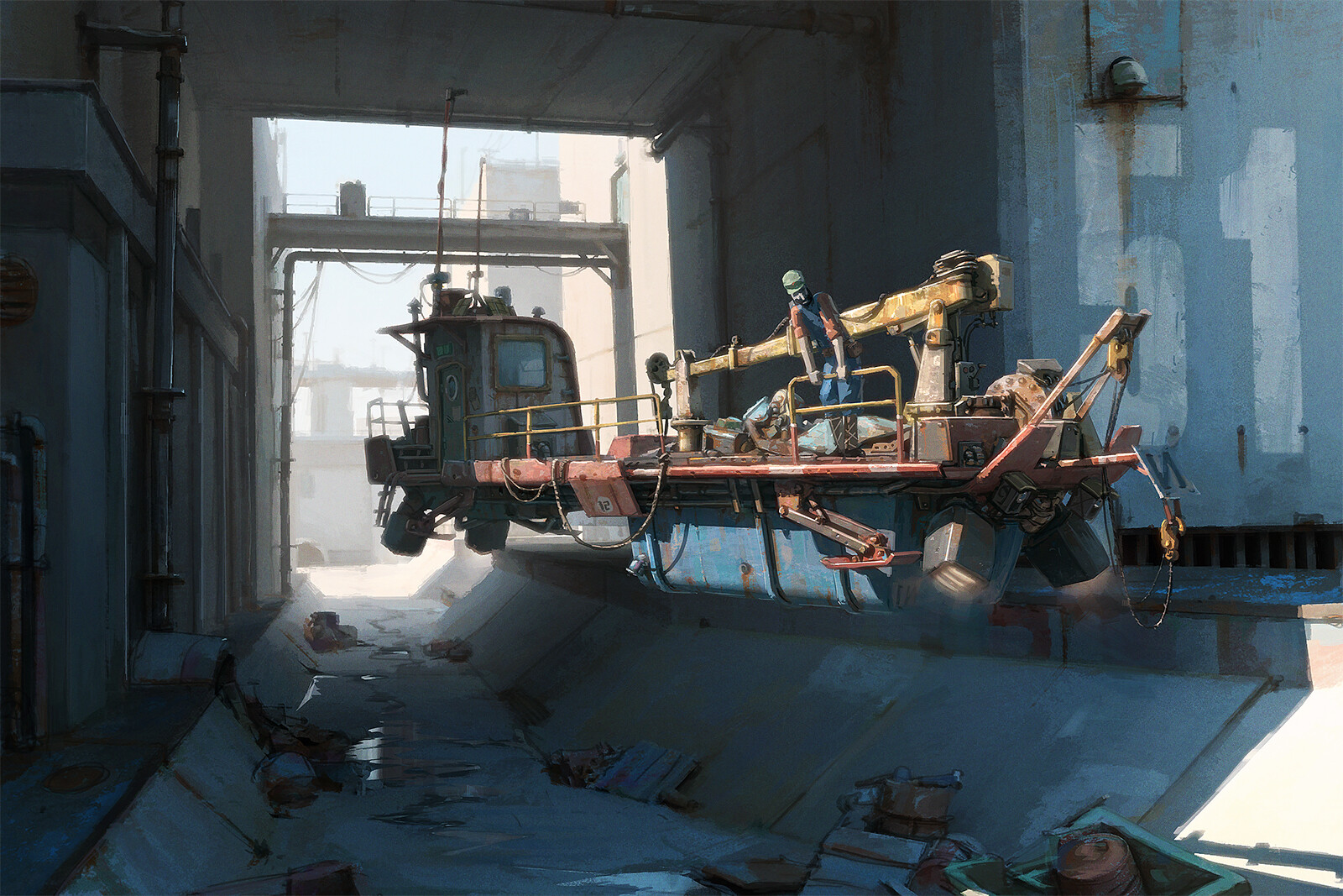 Cold War Mech: The Epic Mech and Sci-Fi Art of Hamish Frater » Design ...