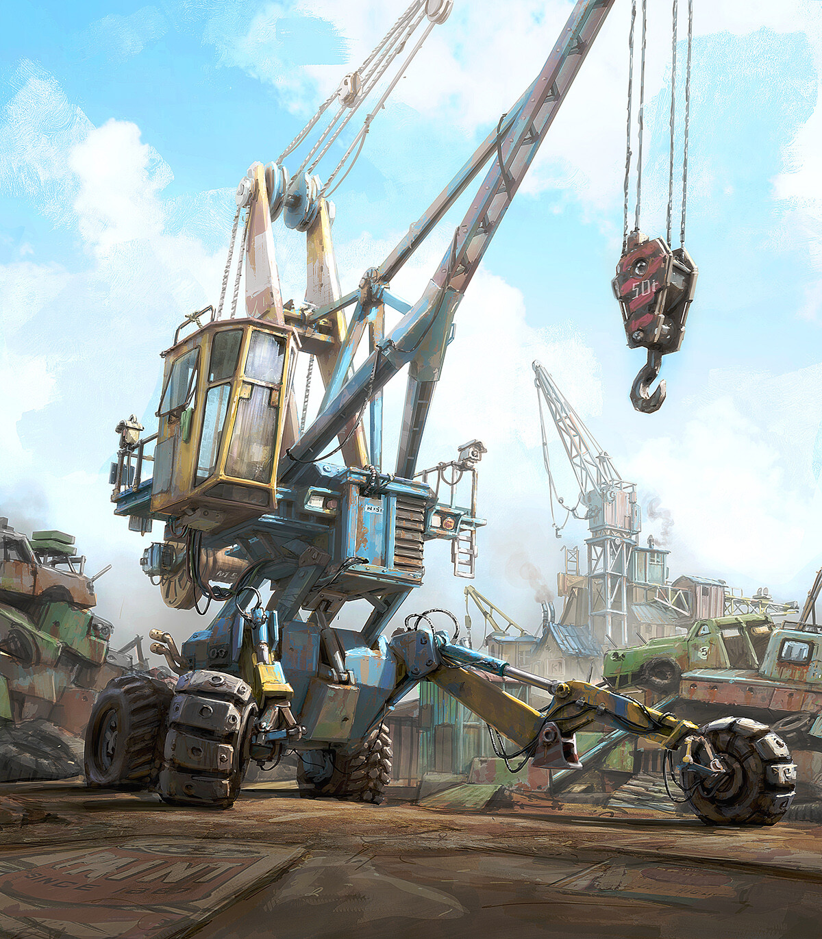 Cold War Mech: The Epic Mech and Sci-Fi Art of Hamish Frater » Design ...
