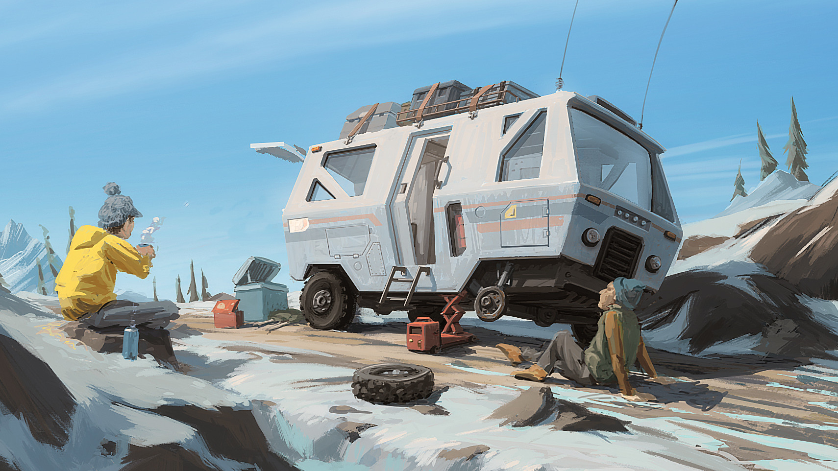 Cold War Mech: The Epic Mech and Sci-Fi Art of Hamish Frater » Design ...