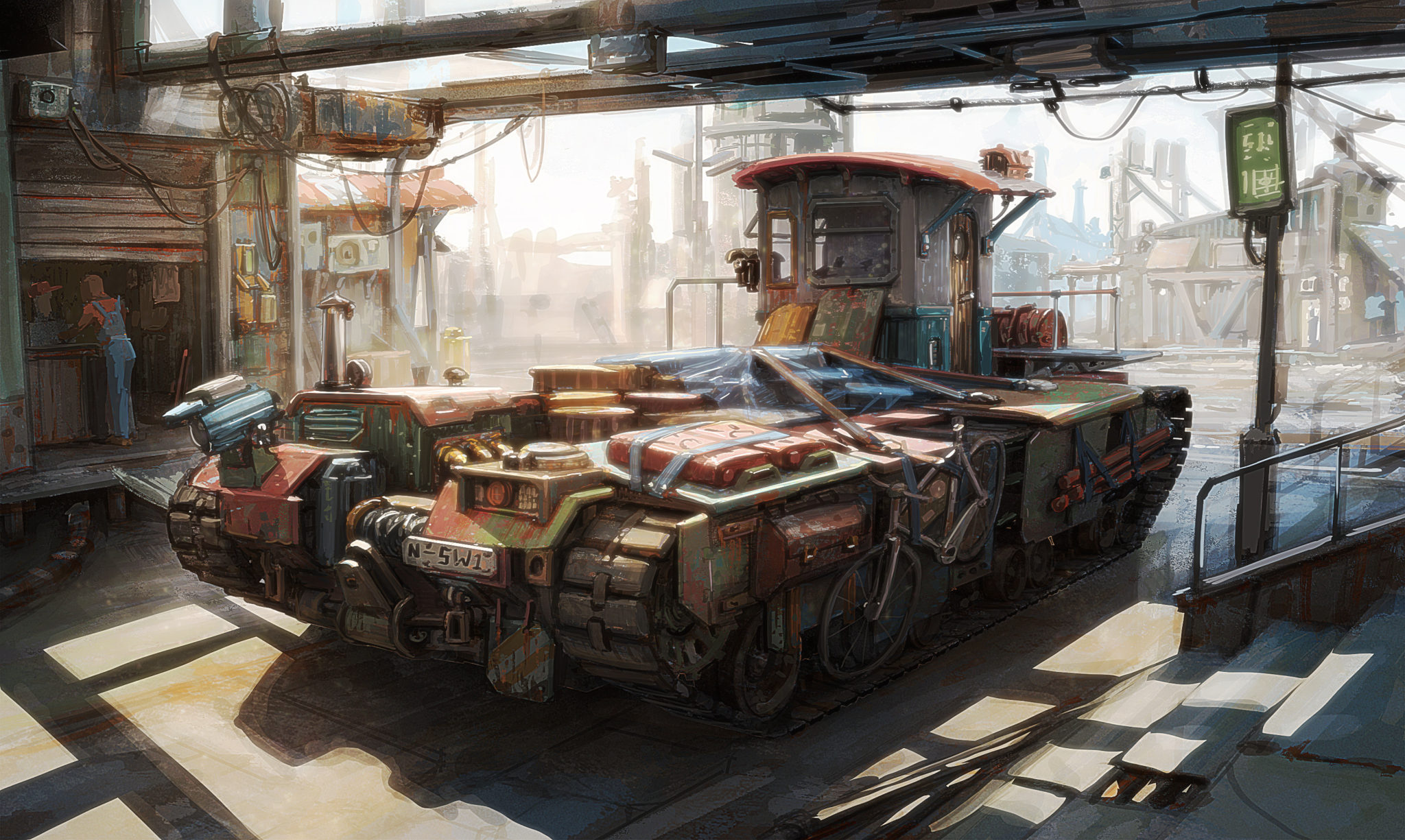 Cold War Mech: The Epic Mech and Sci-Fi Art of Hamish Frater » Design ...