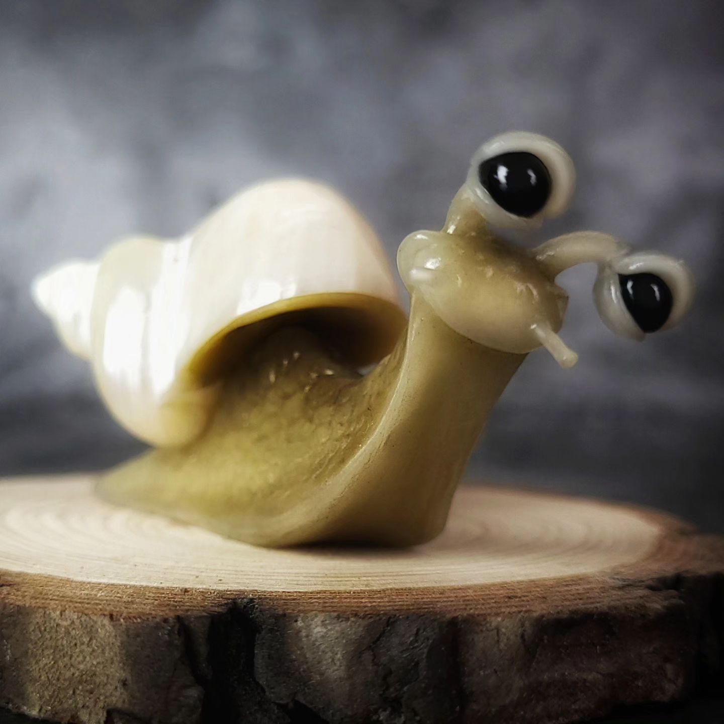 This Artist Creates Surreal Snail Creatures By Using Real Snail Shells ...