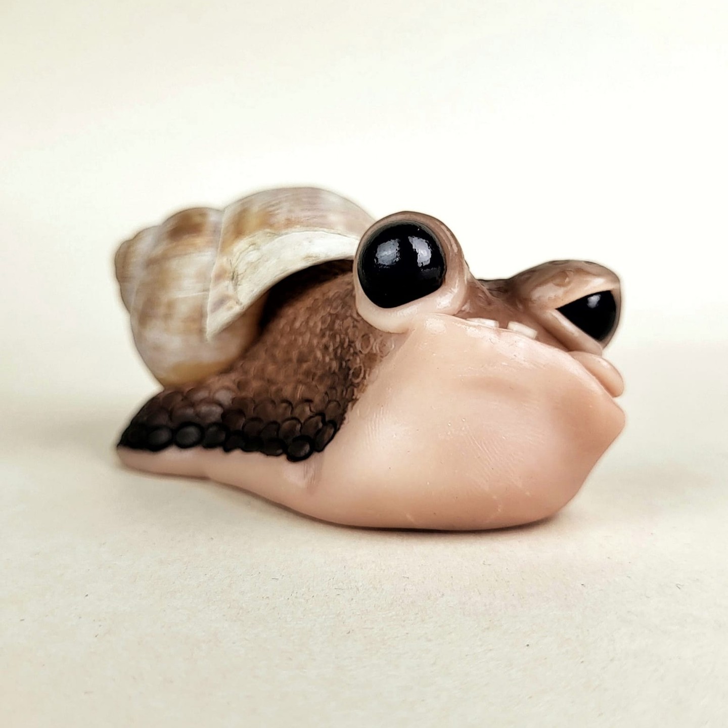 This Artist Creates Surreal Snail Creatures By Using Real Snail Shells ...
