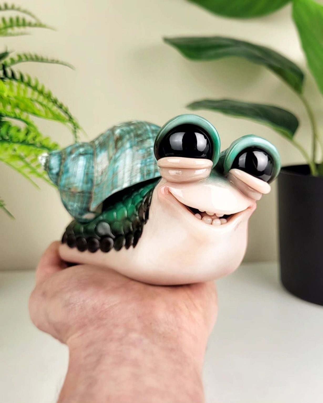 This Artist Creates Surreal Snail Creatures By Using Real Snail Shells ...