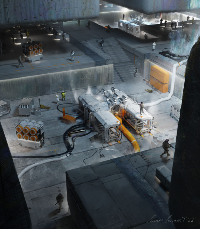 The Superb Cinematic Concept Art Works of Louis Laurent » Design You ...