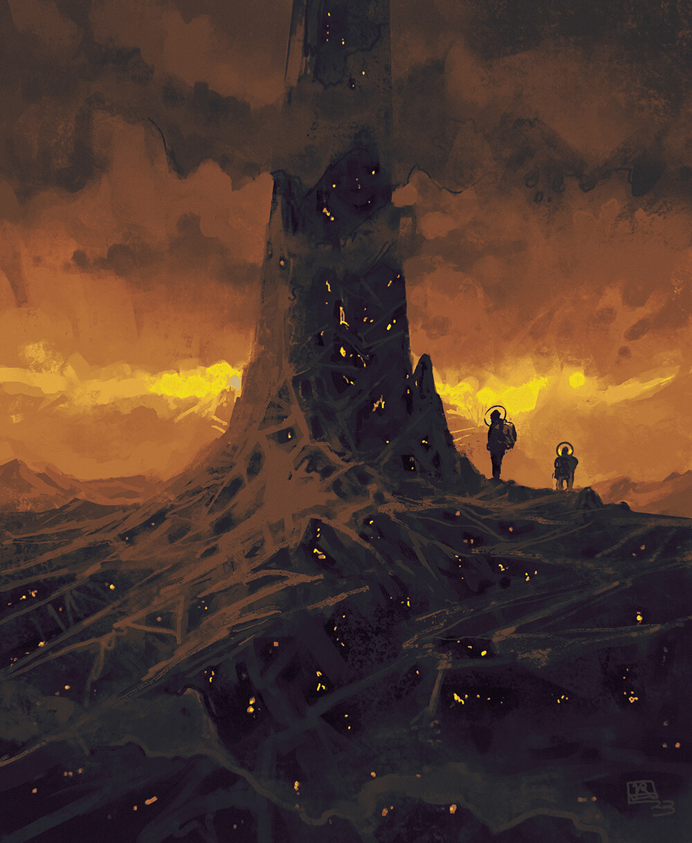 Flesh And Blood: The Superb Sci-Fi Concept Illustrations of Reza Afshar ...