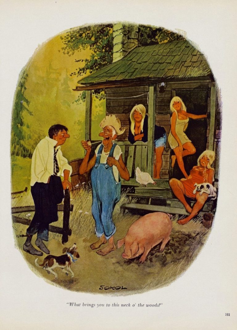 Austrian Artist Erich Sokol’s Illustrations Were A Highlight Of Hugh ...
