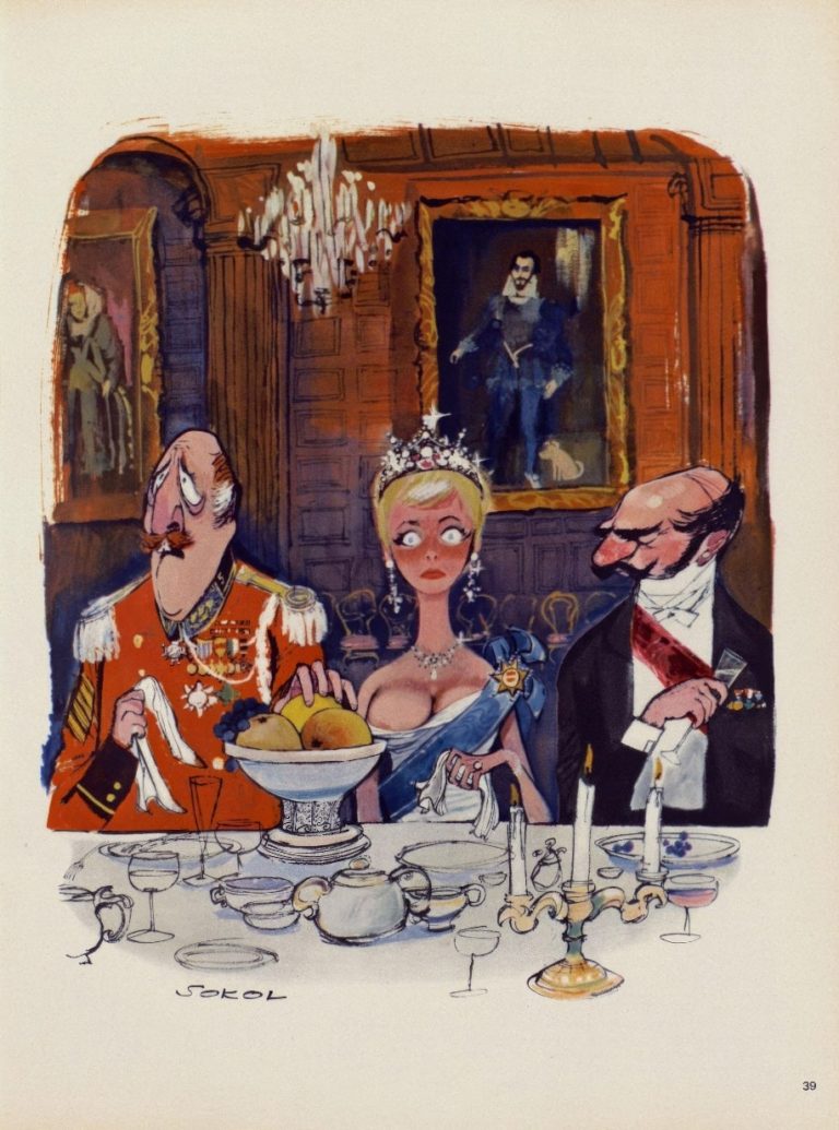 Austrian Artist Erich Sokol’s Illustrations Were A Highlight Of Hugh Hefner’s Magazine » Design ...