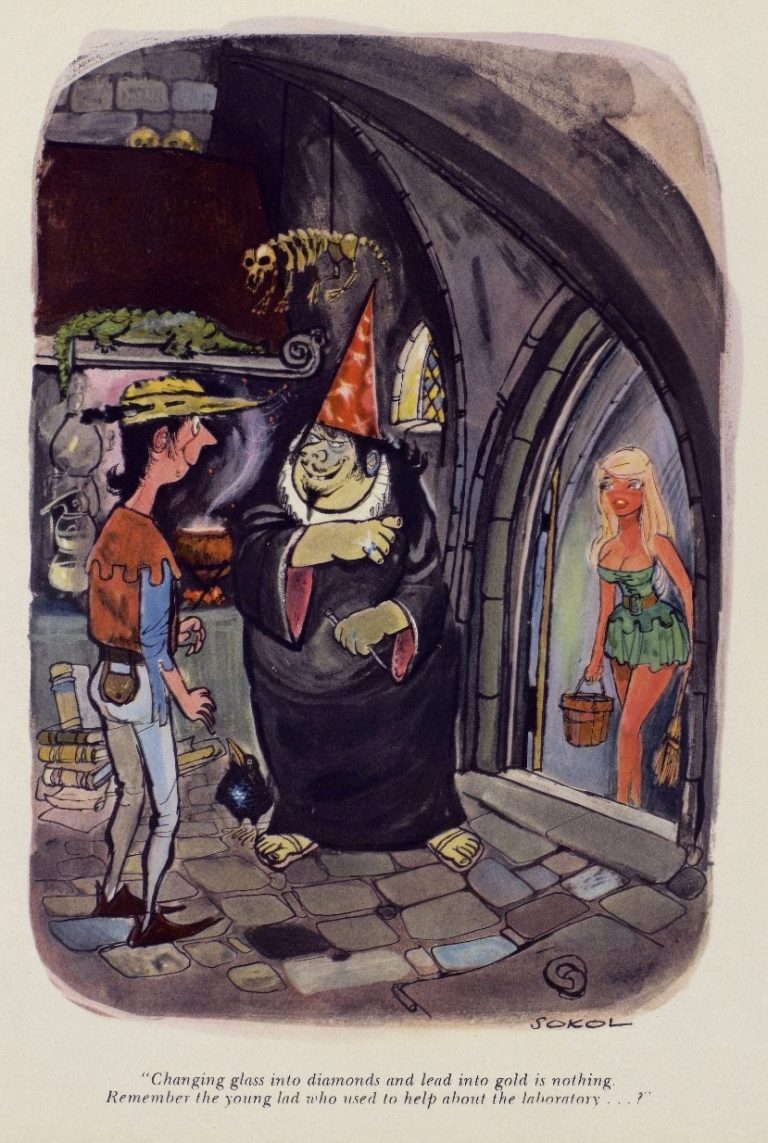 Austrian Artist Erich Sokol’s Illustrations Were A Highlight Of Hugh ...