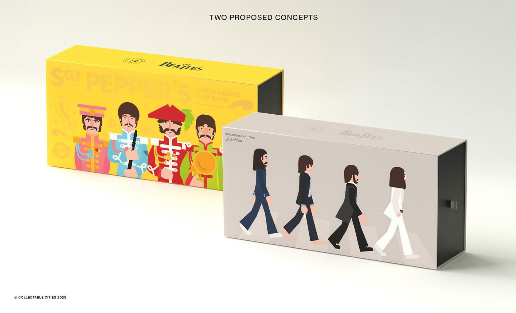 Artist Duo Creates Absolutely Amazing The Beatles Collectable Toys ...