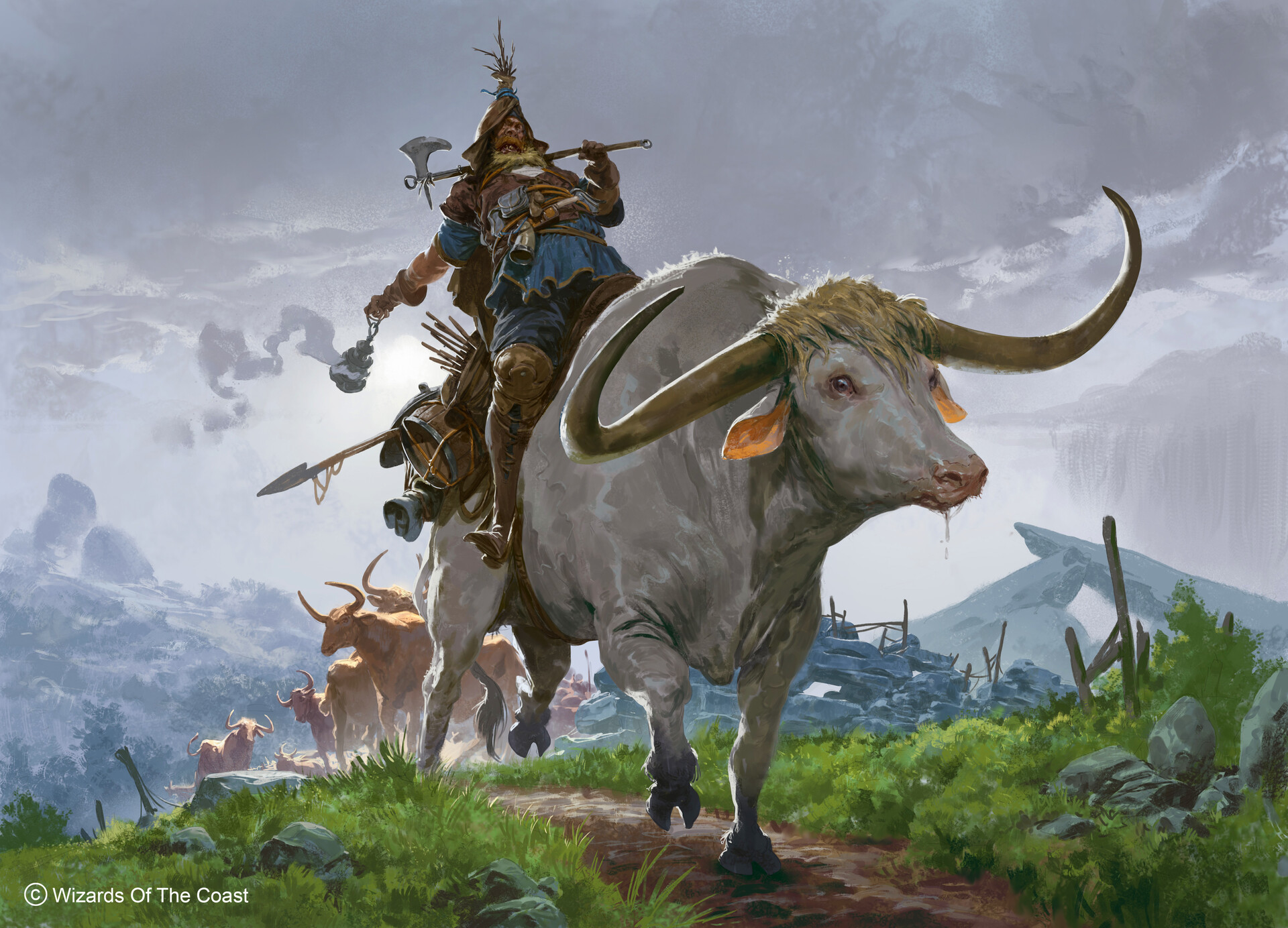 Magic The Gathering: Amazing Character Concept Artworks of Filipe ...