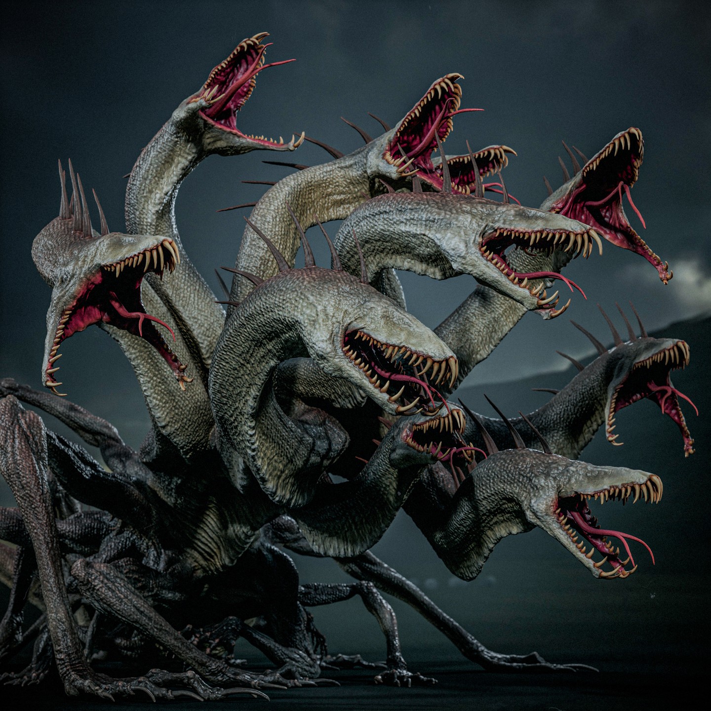 Superb Digital Horror Sculpture Characters by Vague Sadan » Design You ...