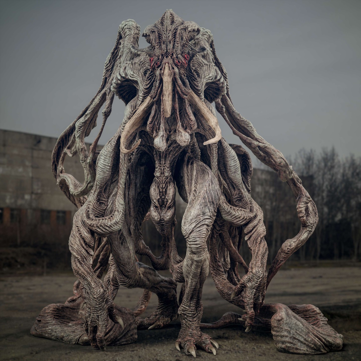 Superb Digital Horror Sculpture Characters by Vague Sadan » Design You ...