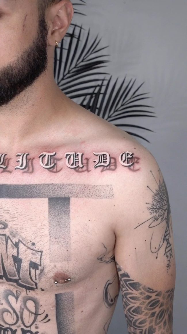 Artist Daniel Gulliver’s Creates Fantastic 3D Debossed Tattoo ...