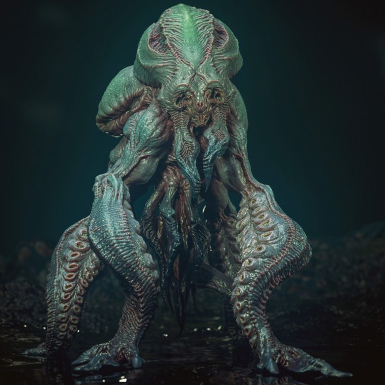 Superb Digital Horror Sculpture Characters by Vague Sadan » Design You ...