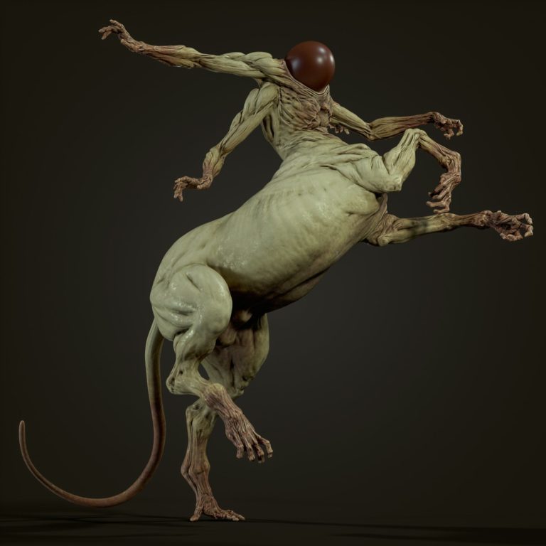 Superb Digital Horror Sculpture Characters by Vague Sadan » Design You ...